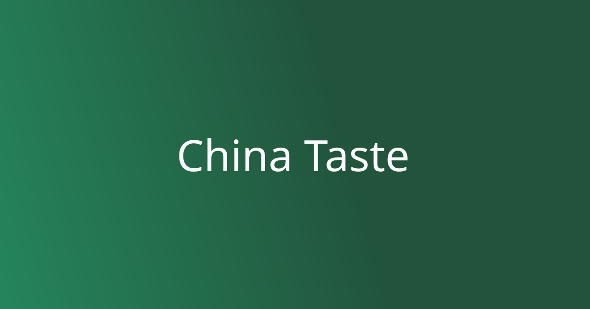 Best Chinese in Sarasota, FL | China Taste | Order Online